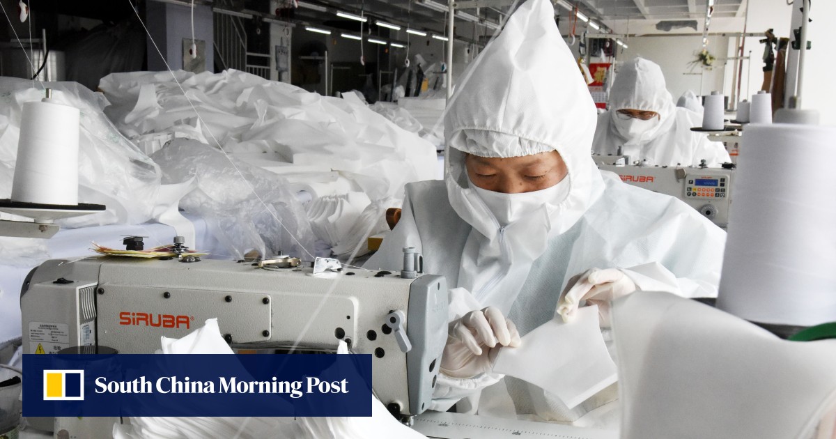 China boosts face mask production capacity by 450 per cent in a month ...