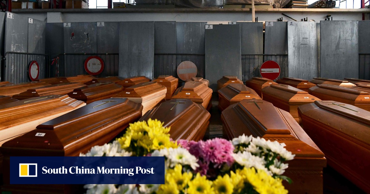 Coronavirus: Italy’s dead overwhelm morgues as toll tops 8,000 | South ...