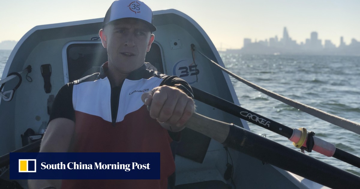 Ocean rower Duncan Roy sets sights on Pacific record, finding a sense ...