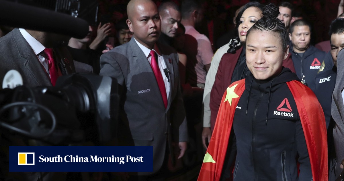 UFC’s Zhang Weili finally flying home to China after weeks in Las Vegas ...