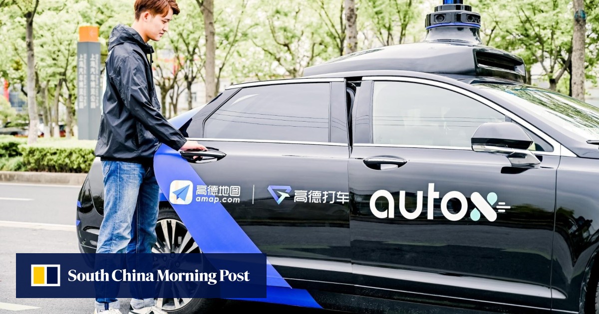 AutoX, Alibaba’s AutoNavi roll out robotaxis in Shanghai’s ride-hailing ...