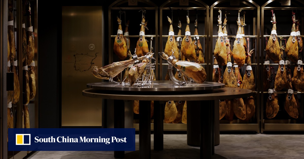 How a New Zealand design duo created a Spanish-themed ham showroom in ...