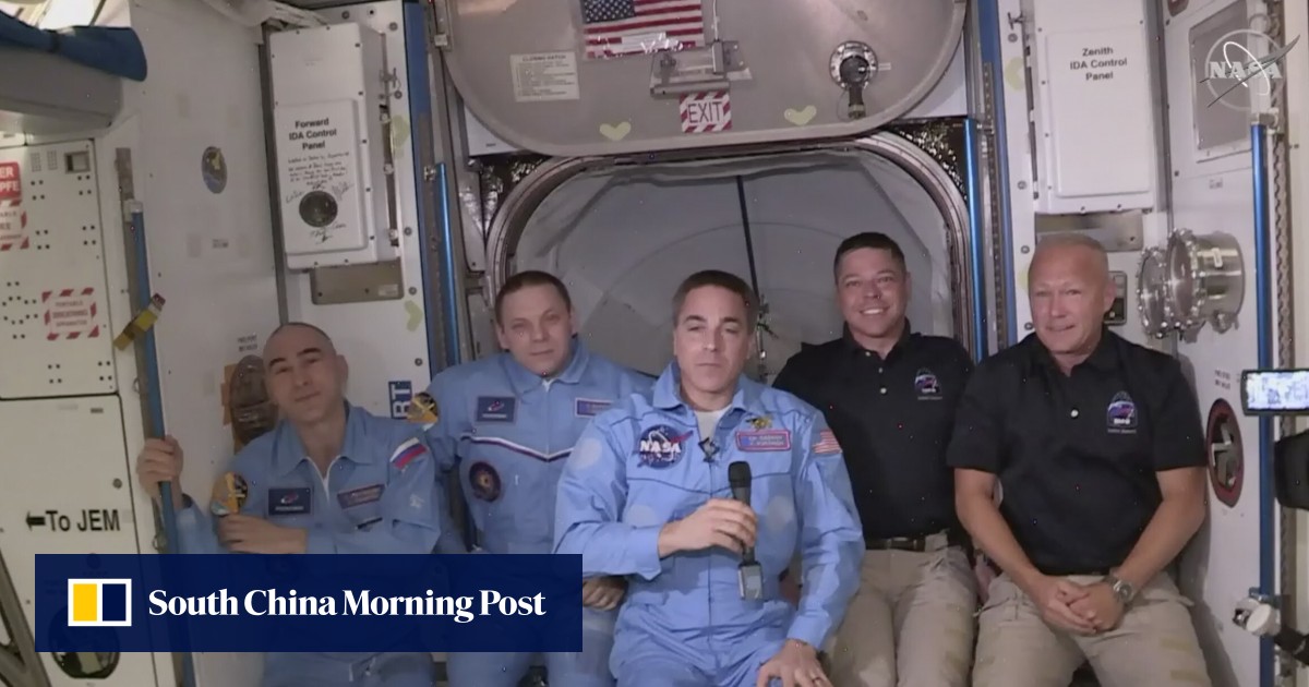 US astronauts enter space station in milestone mission | South China ...