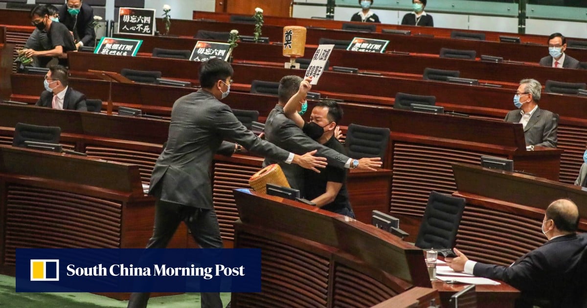 Hong Kong’s legislature passes national anthem law amid opposition ...