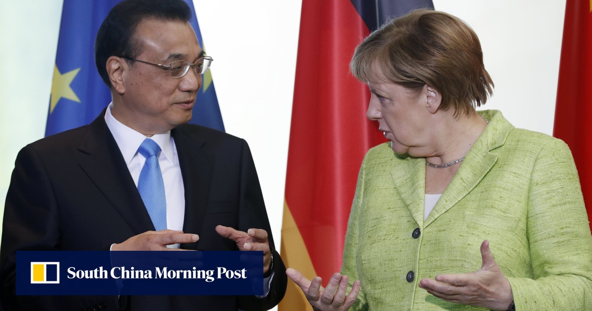 Angela Merkel presses Chinese Premier Li Keqiang over economic reform ...