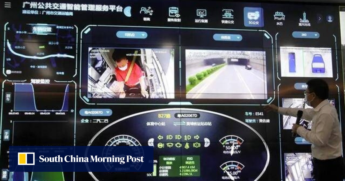 Guangzhou is using 5G to keep buses on time | South China Morning Post