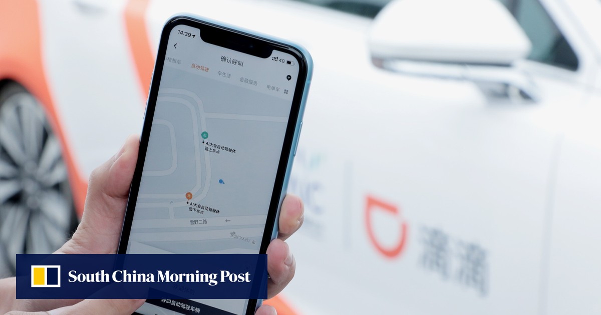 Chinese ride-hailing giant Didi Chuxing launches pilot self-driving ...