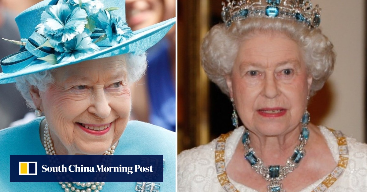 How Queen Elizabeth made waves wearing aquamarine, the treasure of ...