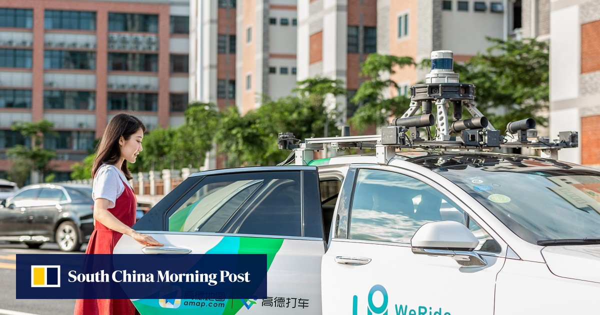 Chinese self-driving start-up WeRide to test fully driverless cars in ...