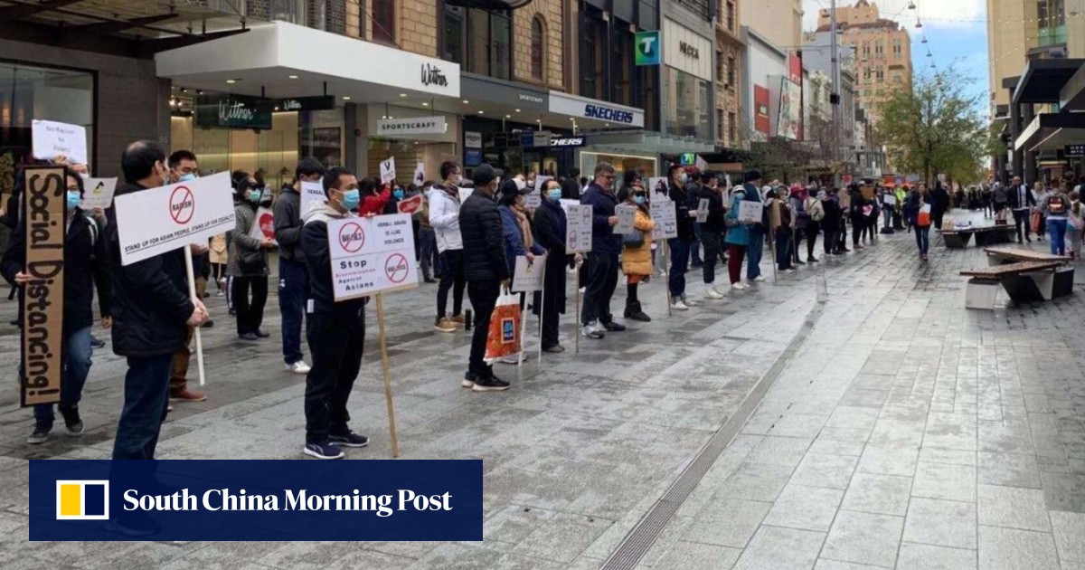 Asian-Australians hold protests as community faces rise in racist ...