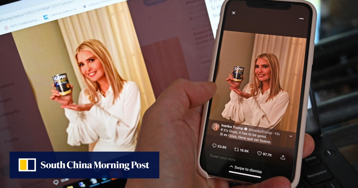 Trump, daughter Ivanka show support for Goya Foods, in possible ...