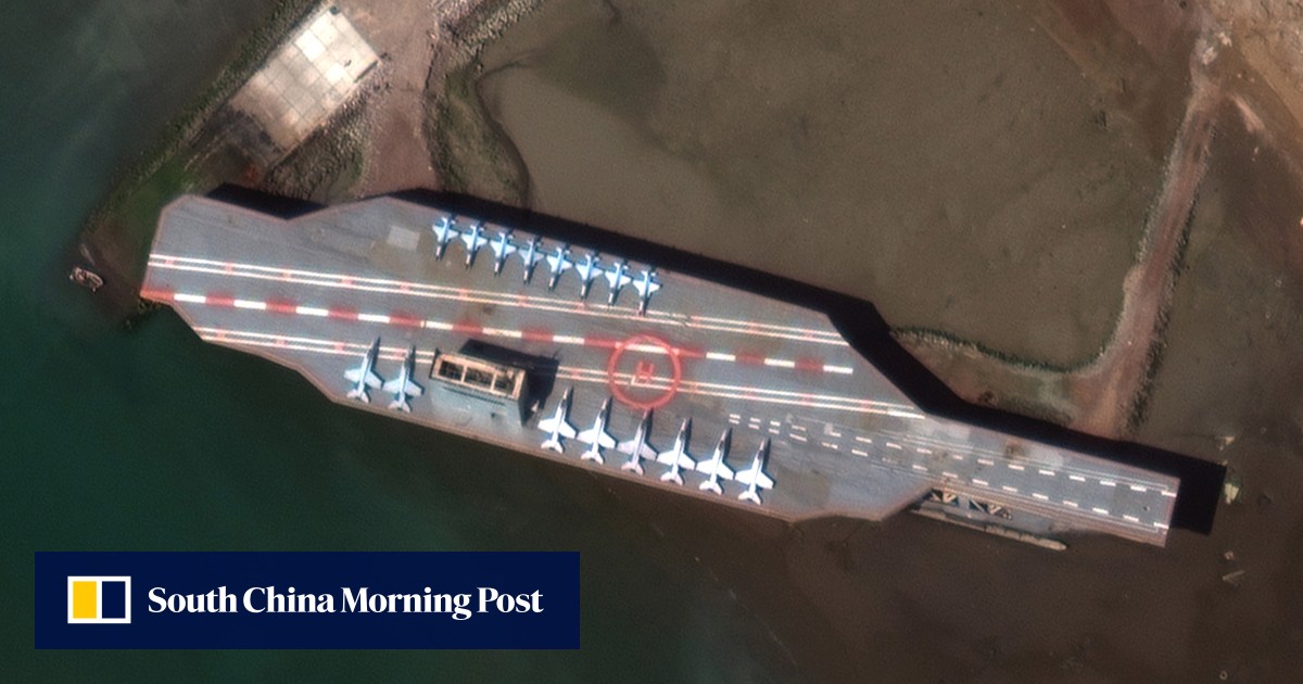 Target practice? Iran moves mock aircraft carrier to sea amid US ...