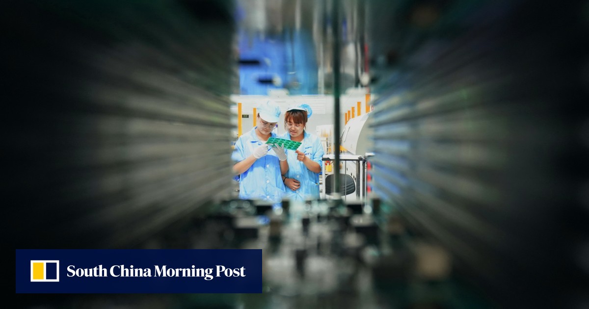 China’s small factory activity strengthened in July to highest level ...