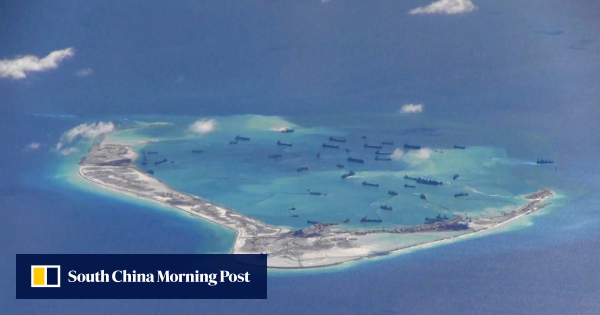 US sanctions on Chinese firm at centre of South China Sea island ...