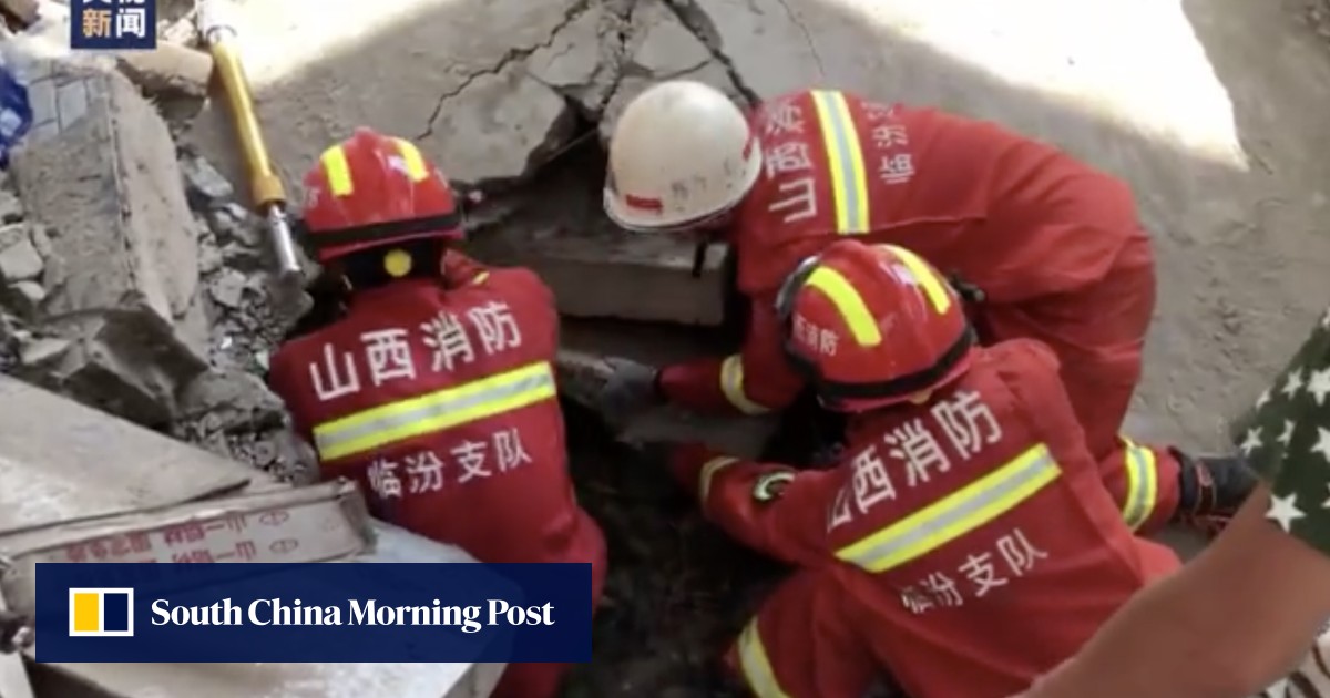Chinese restaurant collapse leaves at least 17 dead | South China ...