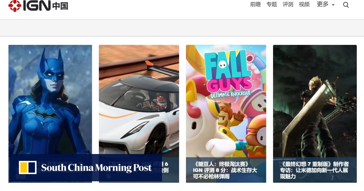 Gaming media title IGN relaunches official Chinese site in a tie-up ...