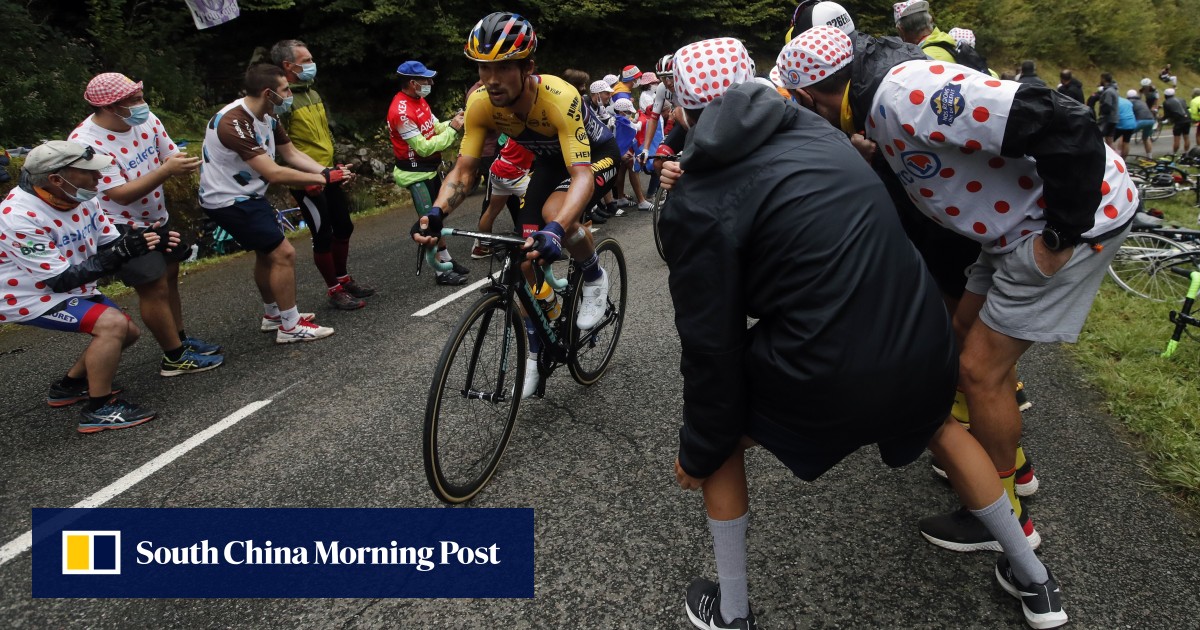 Tour de France: Primoz Roglic takes lead as Tadej Pogacar grabs stage ...