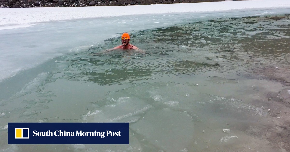 Dan Bull sets record for swimming in the world’s highest lake, where ...