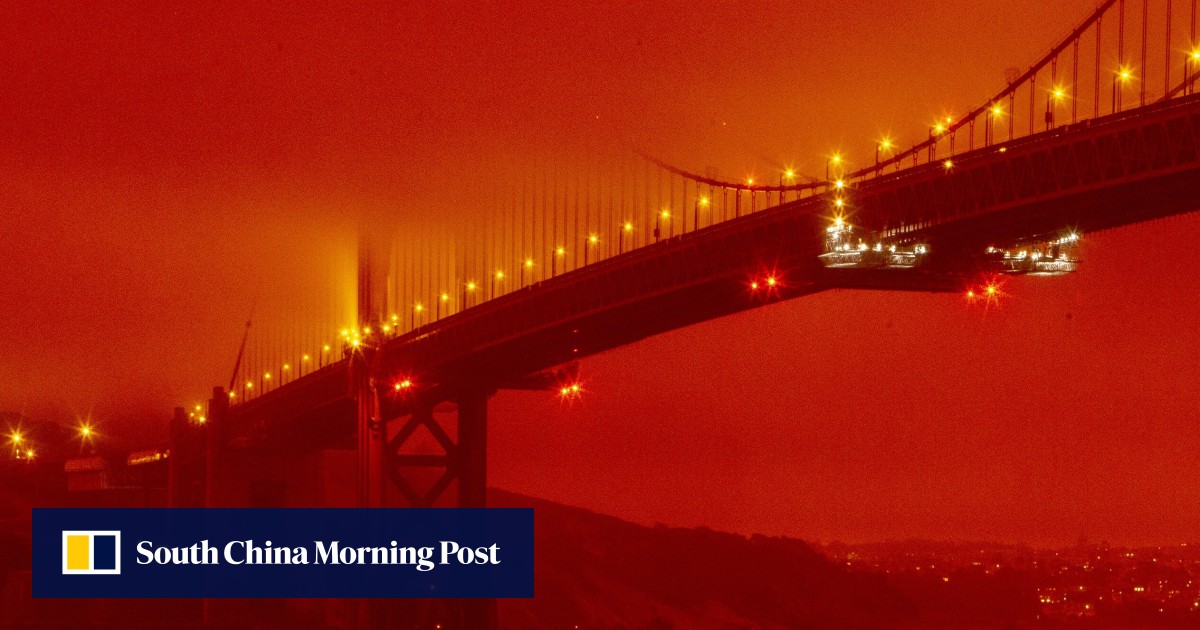 Us Wildfires Skies Turn Apocalyptic Orange As Oregon Faces ‘greatest