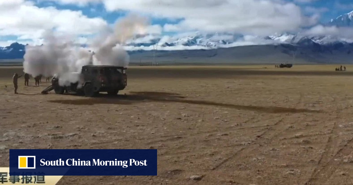 China-India border dispute: Tibet war games test PLA forces at altitude ...