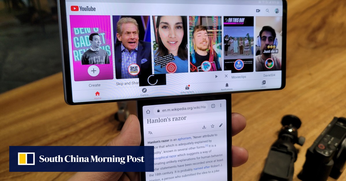 LG Wing first look: swivel phone with dual screens perfect for ...
