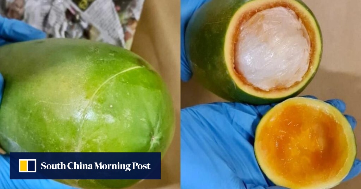 In Singapore, nearly US$91,000 of narcotics found hidden inside papaya ...
