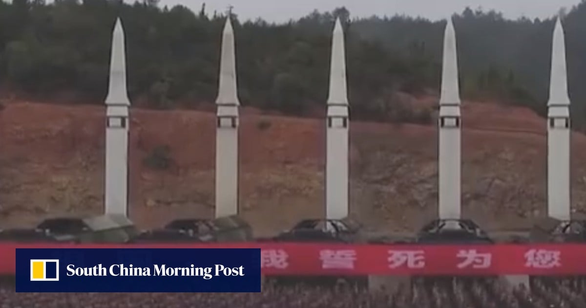 Lights. Camera. War cry: China rallies troops with video as Taiwan ...