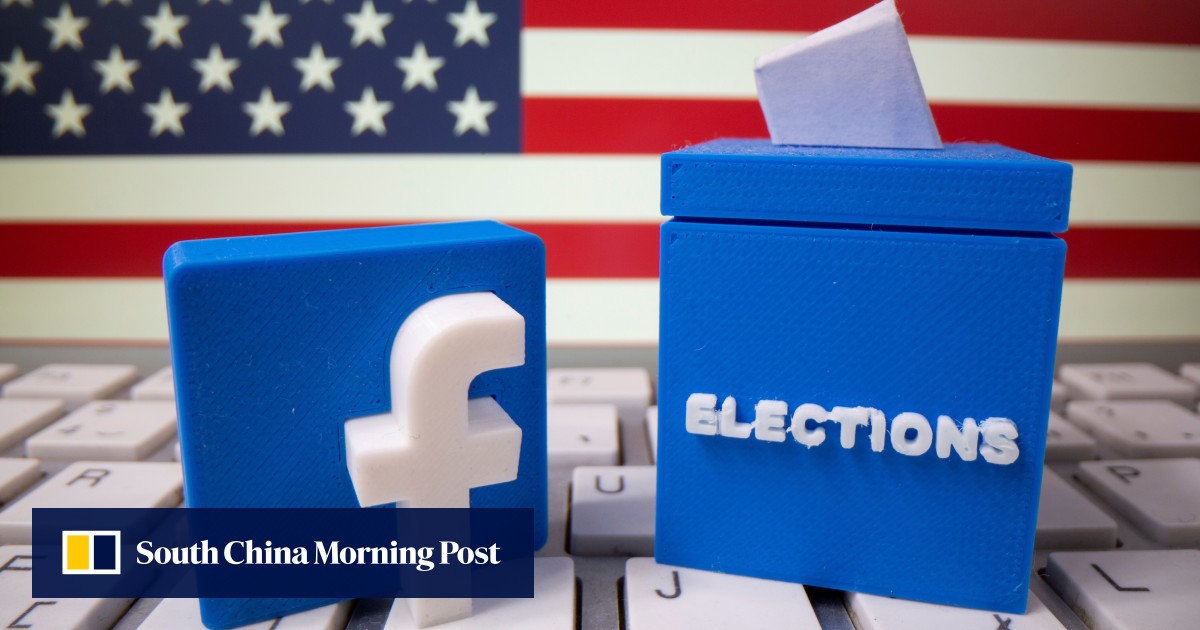 Facebook bans political ads after end of voting on US election day ...