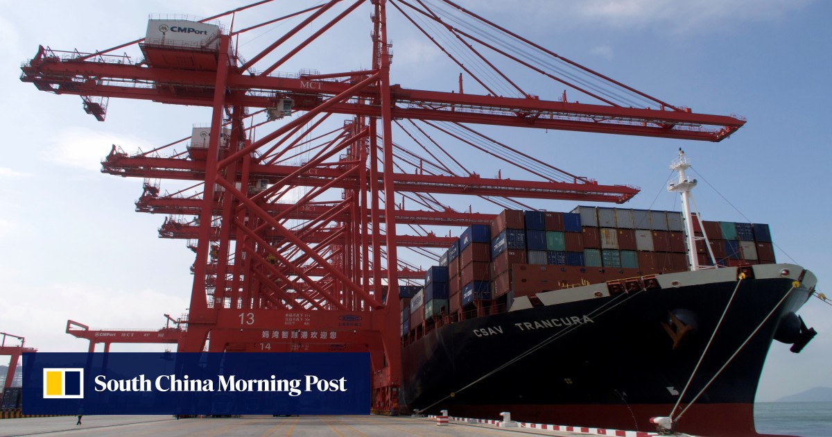 China’s outbound shipping container volume extends October gains ...