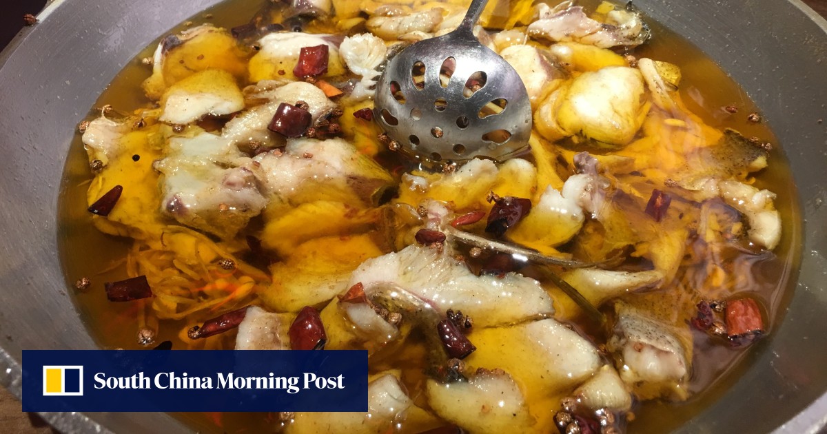 Fish boiled in water, a Chinese way to let freshness and tender texture ...