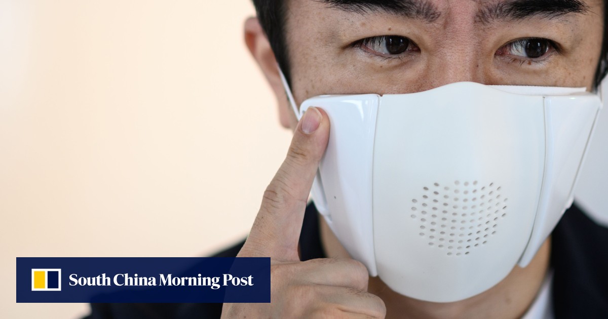 Face masks go hi-tech amid the Covid-19 pandemic, from one with a ...