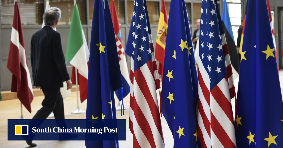 European leaders call for unity with US against China | South China ...