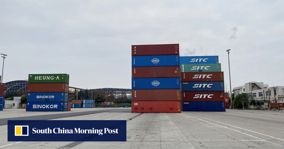 Shortage of shipping containers at Shanghai port leaves exporters ...