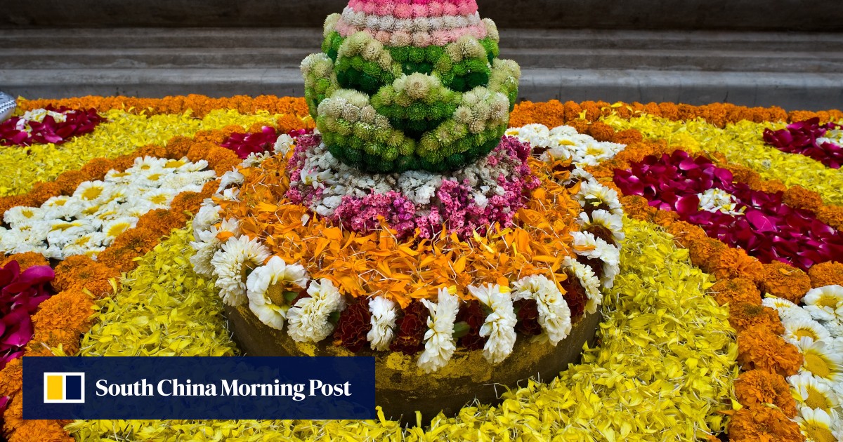 Recycling India’s floral waste: how flowers left as temple offerings ...