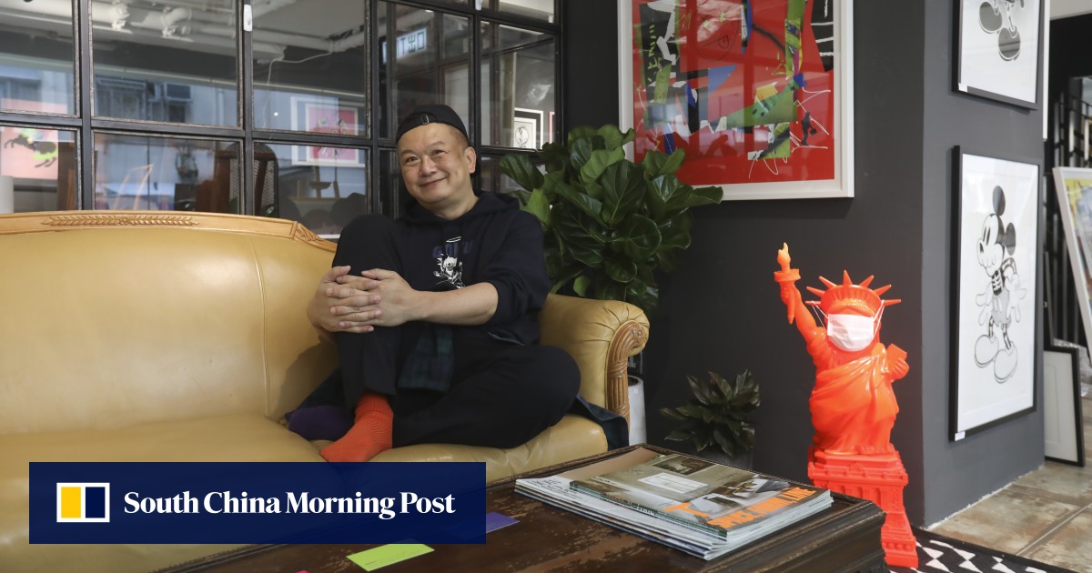 Hong Kong artist Wing Chan grew up in the shadow of Kowloon Walled City ...