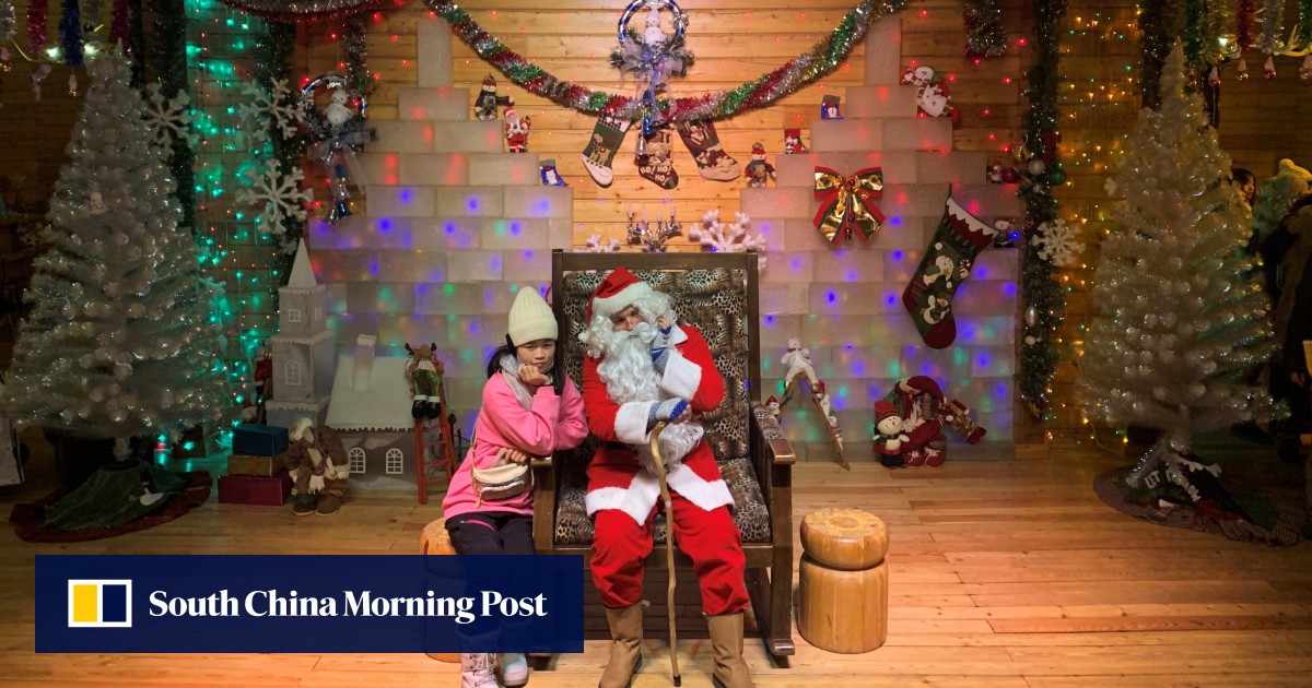 Chinese ‘Arctic Town’ in festive mode as tourists meet ‘real Santa ...