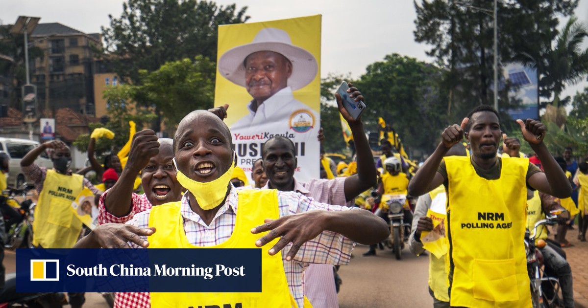 Ugandan President Museveni extends 35-year rule with disputed election ...
