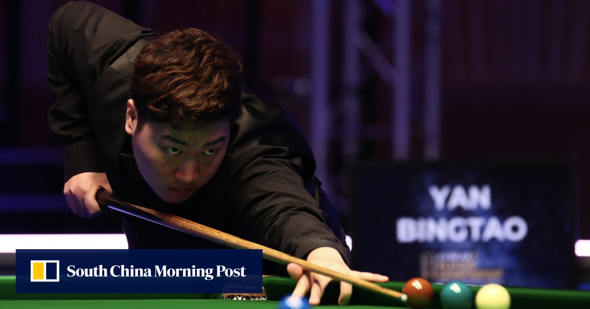 Masters snooker 2021: China’s Yan Bingtao powers past Stephen Maguire ...