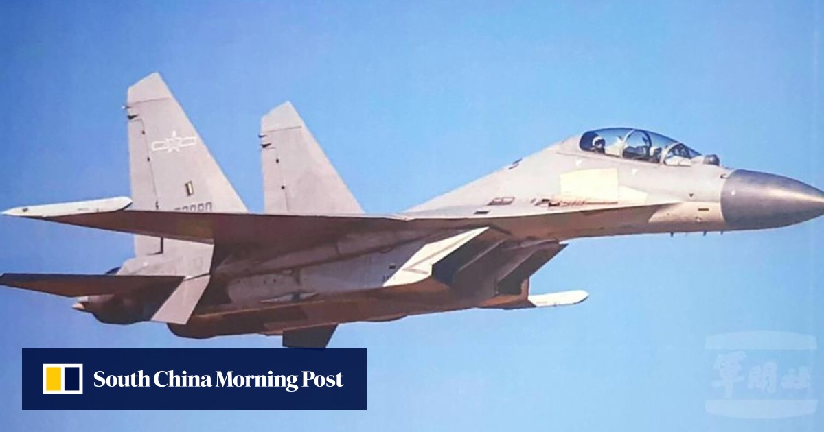 Taiwan reports large incursion by mainland Chinese air force | South ...