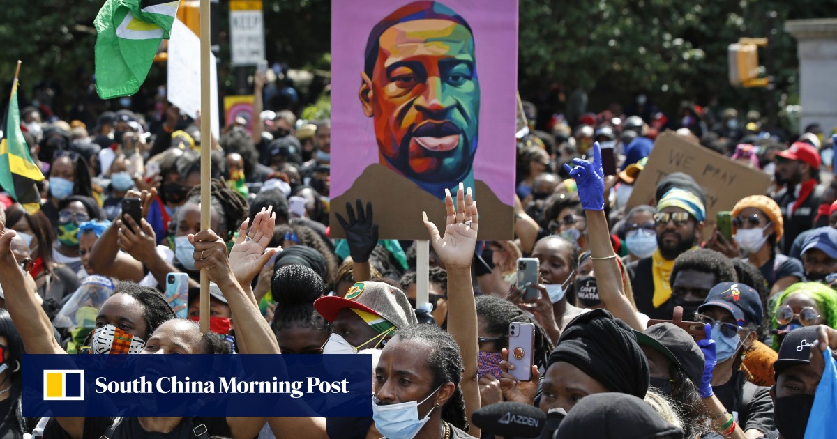 Probe after LAPD officers share George Floyd ‘Valentine’s Day card ...