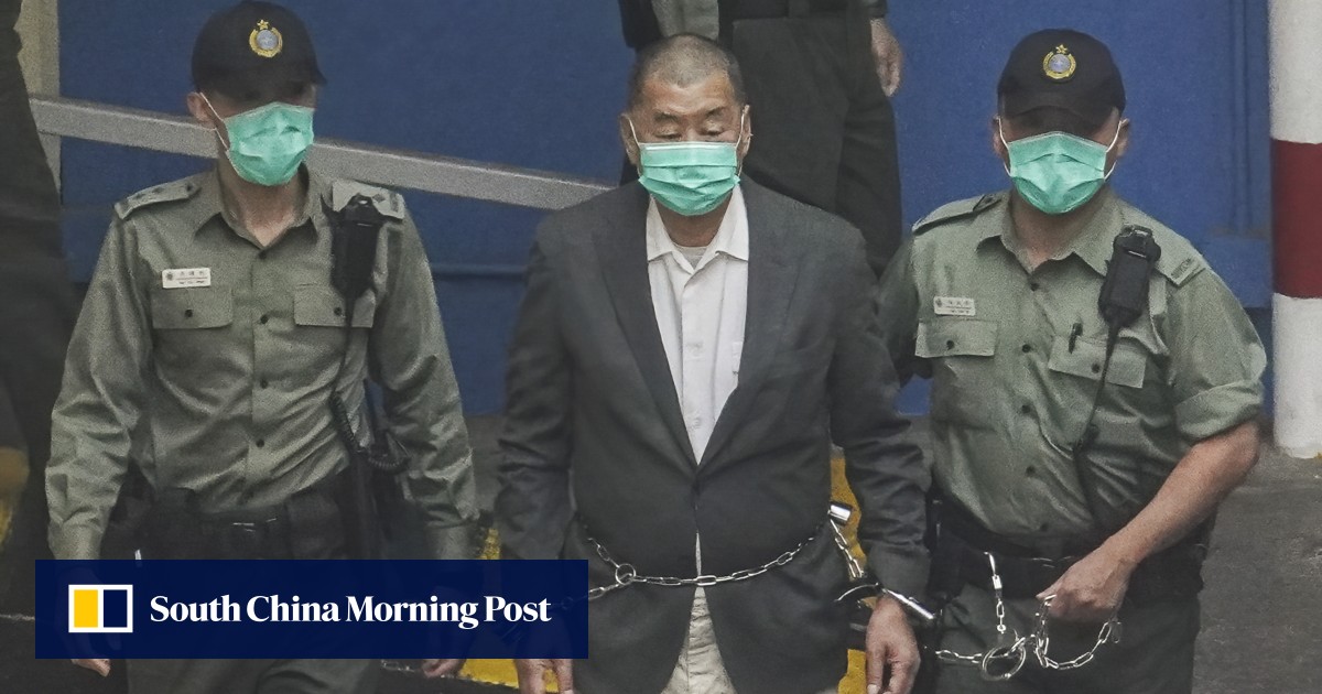 Hong Kong media tycoon Jimmy Lai arrested in connection with case of 12 ...