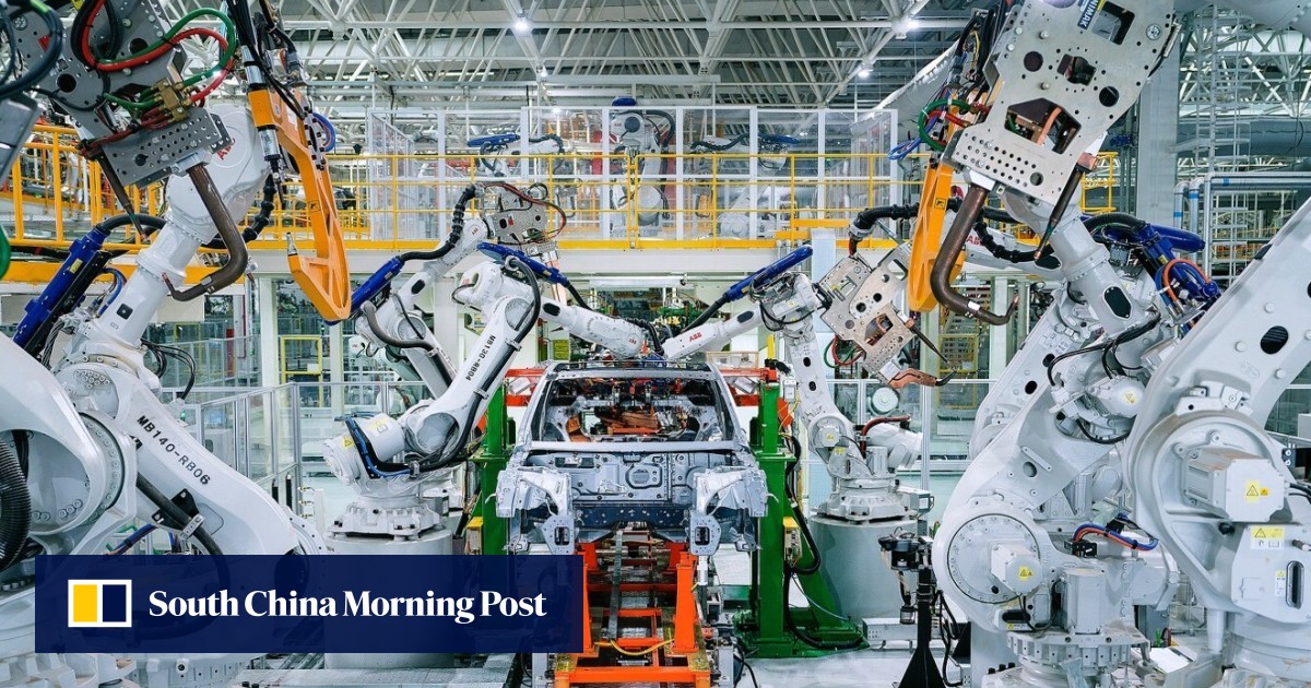 China’s robotics revolution falls behind target as technology gap with ...