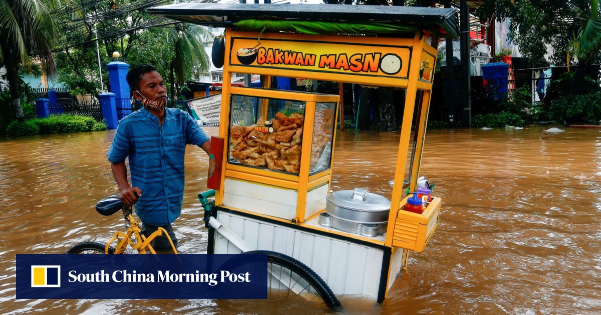 Severe rainy season floods hit greater Jakarta, displacing thousands of ...