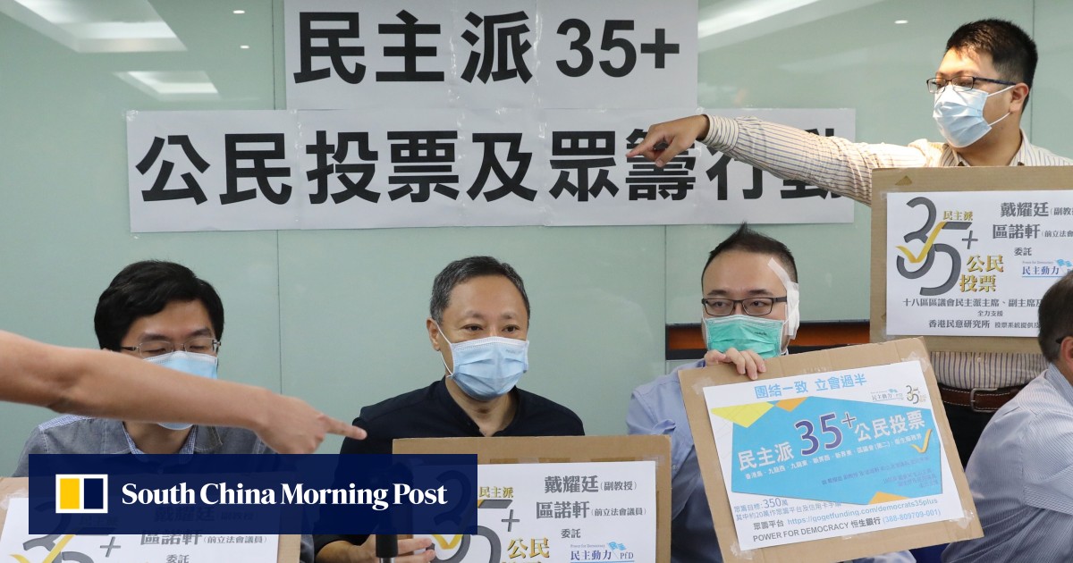 Hong Kong Opposition Activists Disband Power For Democracy Group In