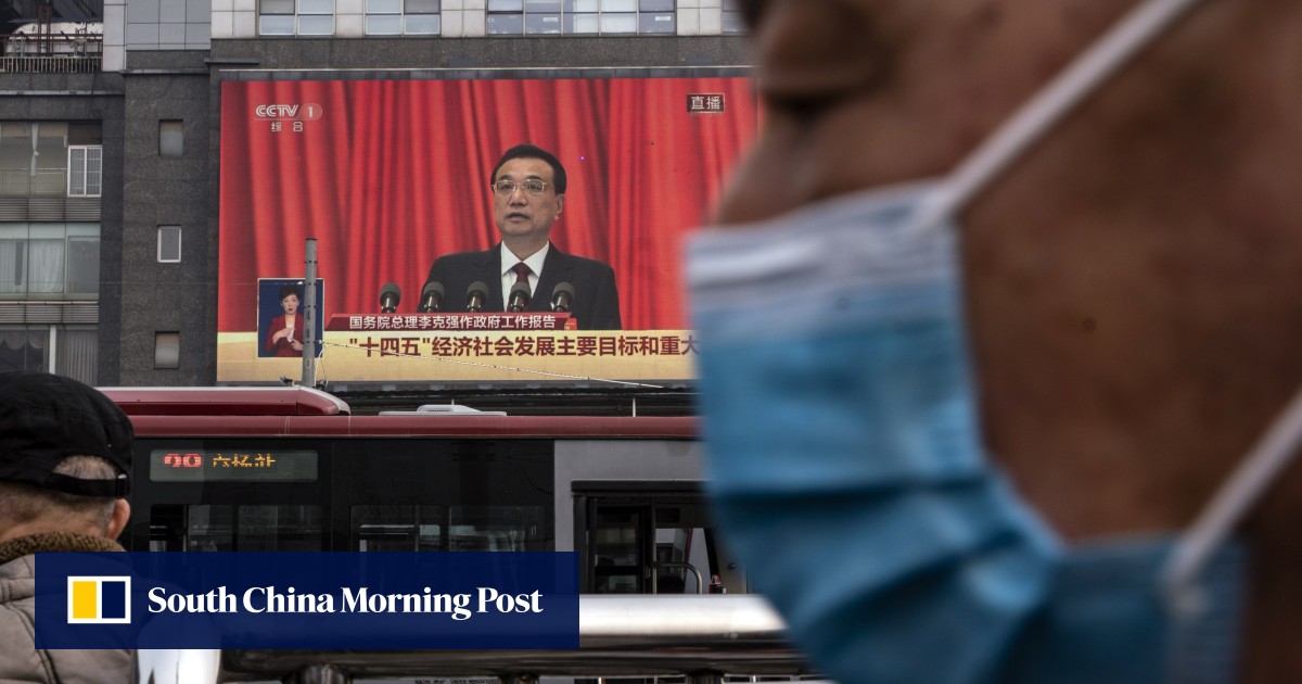 China GDP: Beijing sets moderate 2021 economic growth target as focus ...