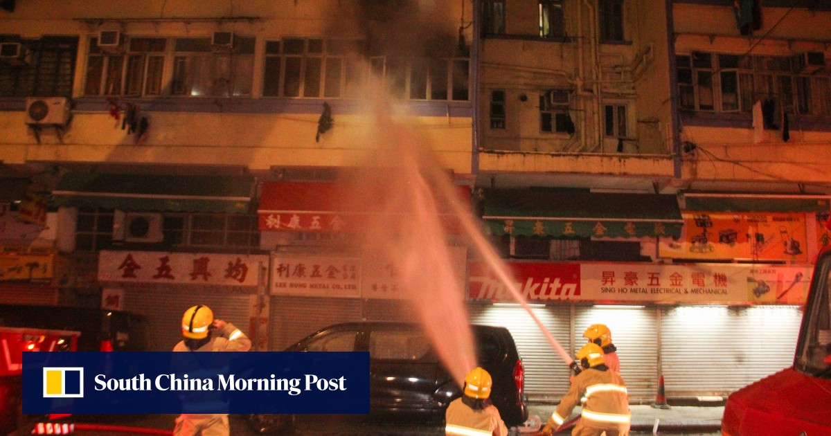 Fire at Hong Kong tenement kills one, injures 10 others, including a ...