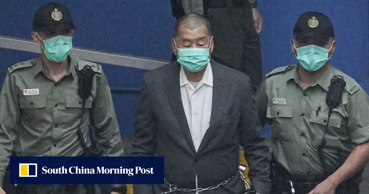 Hong Kong Protests Media Tycoon Jimmy Lai Six Former Opposition