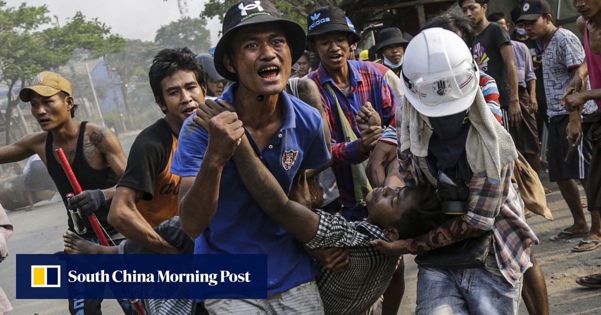 Myanmar protests: at least 20 killed as shadow civilian leader vows to ...