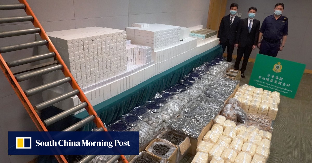 Hong Kong customs makes biggest sea smuggling bust of year, seizing HK ...