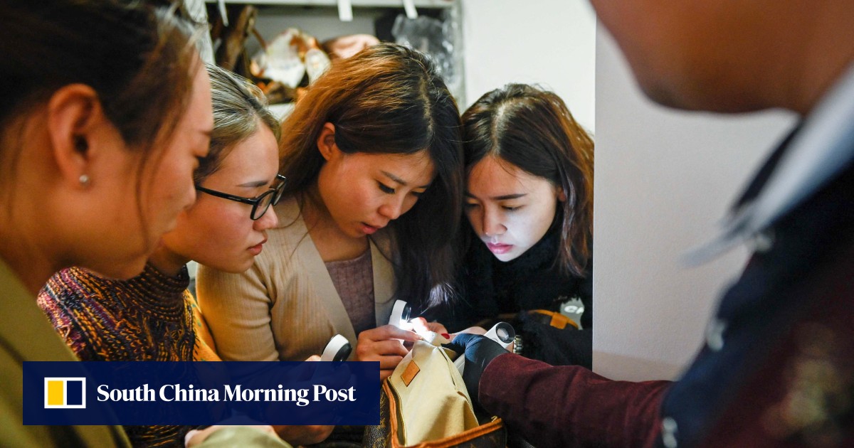 Luxury goods: Chinese students taught how to spot real from fake ...